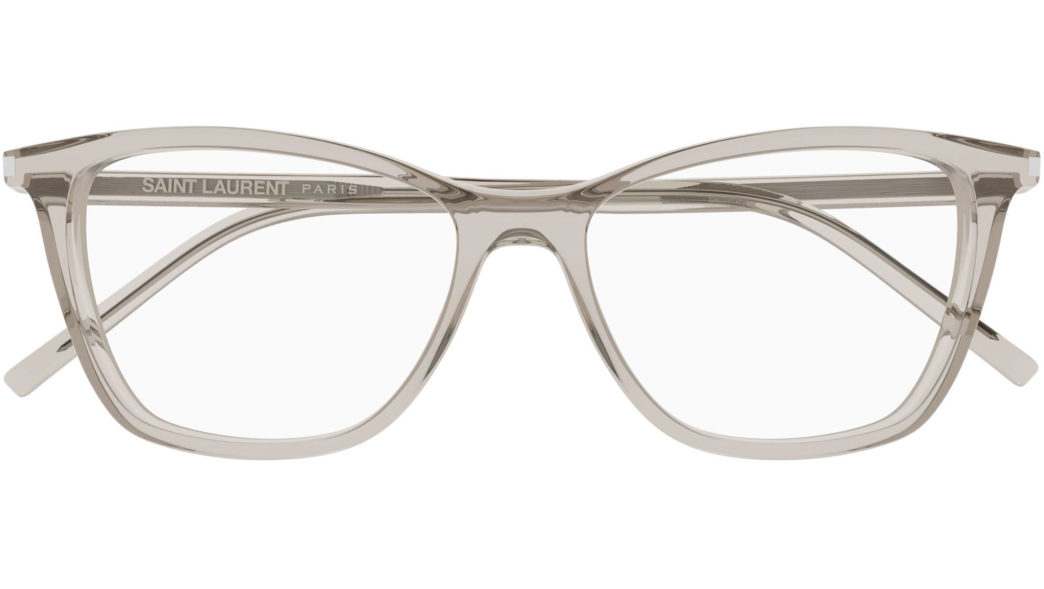Occhiali da Vista Saint Laurent SL 259 017 Beige Trasparente Lucido – Ottica Bergomi